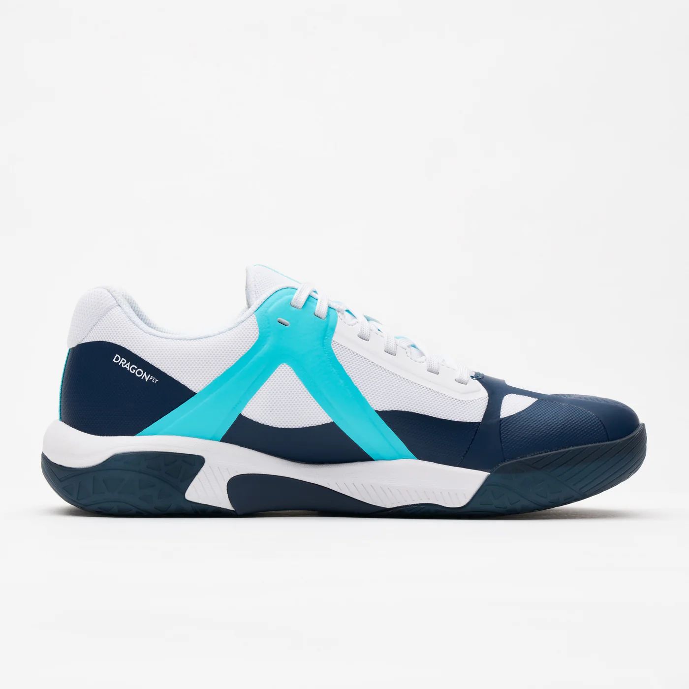 Kanso DragonFly White Blue Squash Shoe Unisex // Squash.com.au