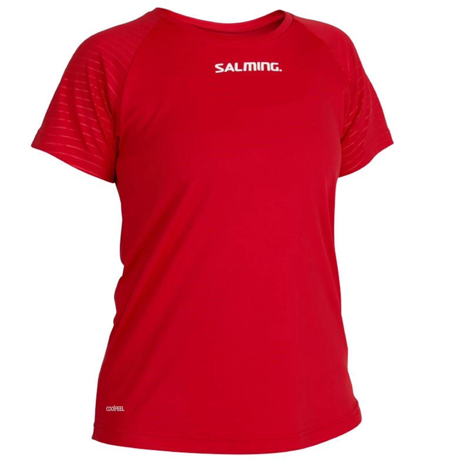 Salming Diamond Game Tee Women Red // Squash.com.au