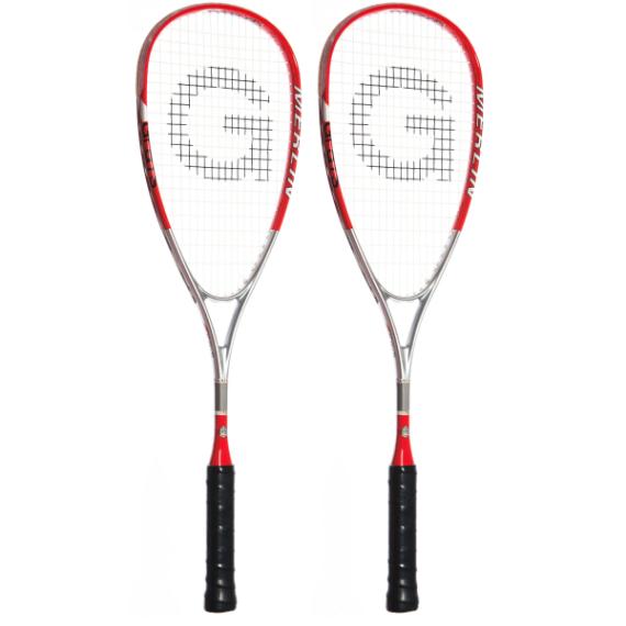 Grays Merlin Red Racquet Two Pack // Squash.com.au