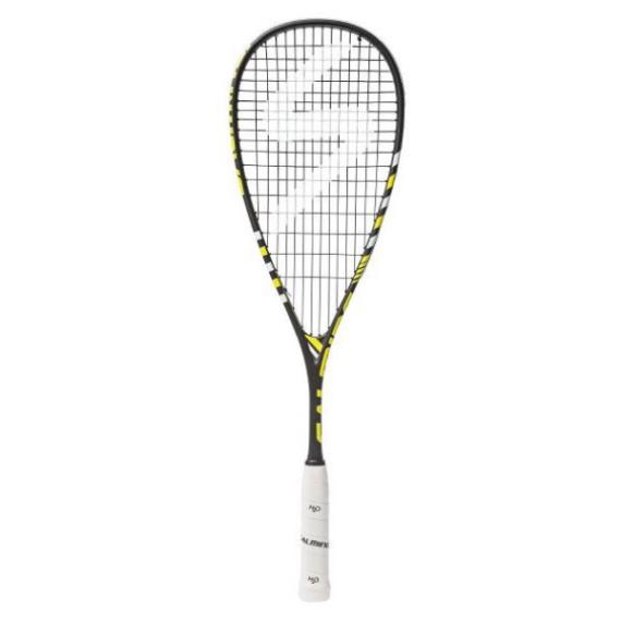 Salming Forza Black Yellow Squash Racquet // Squash.com.au