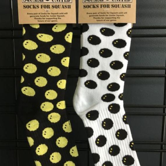 Socks for Squash Long Length Black // Squash.com.au